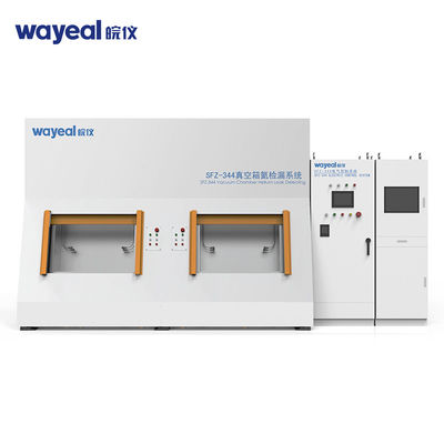 Automatic Vacuum He Leak Detector System helium leak testing machine ...